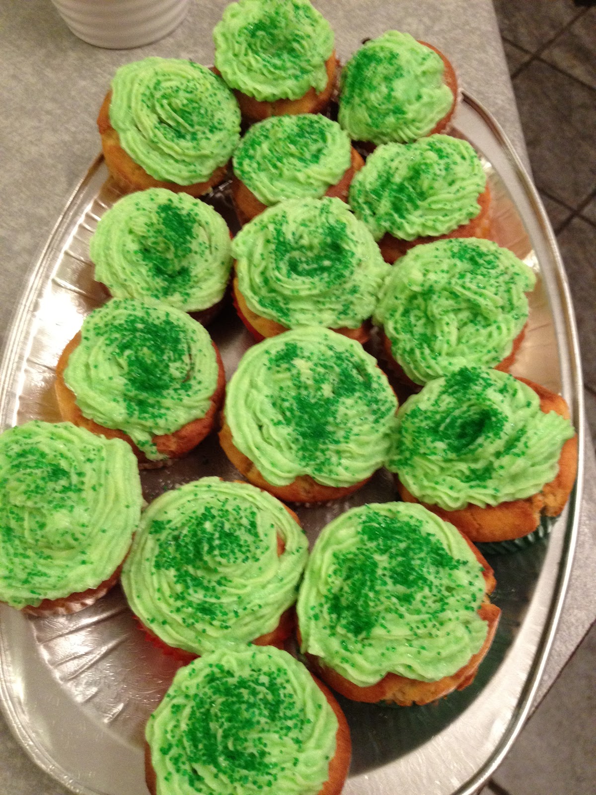 Serena's Medium Rare: Nicola's St Patrick's Day Muffins